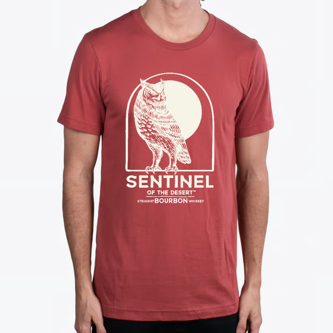 Sentinel Bourbon Tee – Whiskey Del Bac